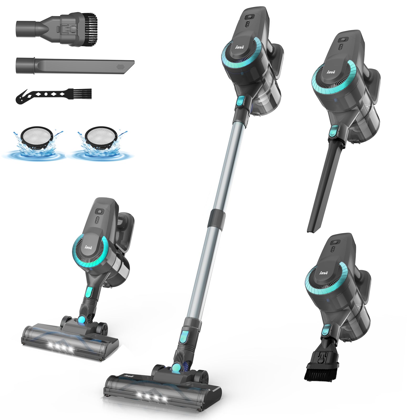 Interesting Inse Cordless Stick Vacuum Cleaner Gallery